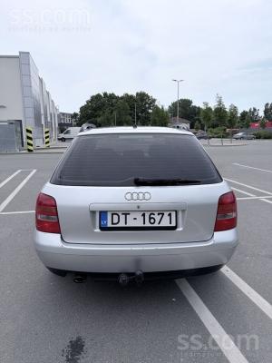 Grey Audi A4 1999 in Riga, with an engine capacity of 1.60 L and mileage of 287 thousand km for 1699 €, photo 3 on AUTOMOTO.COM.LV