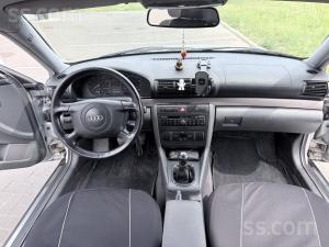 Grey Audi A4 1999 in Riga, with an engine capacity of 1.60 L and mileage of 287 thousand km for 1699 €, photo 6 on AUTOMOTO.COM.LV