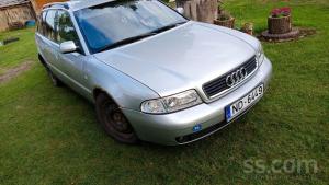 Pelēks Audi A4 1999 Daugavpils, ar dzinēja tilpumu 1.90 L un nobraukumu 415 tūkst. km par 800 €, foto  vietnē AUTOMOTO.COM.LV