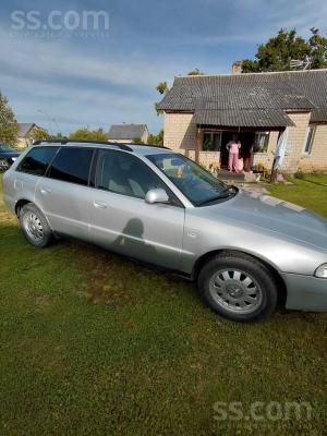 Grey Audi A4 1999 in Balvi, with an engine capacity of 1.90 L and mileage of 409 thousand km for 1550 €, photo  on AUTOMOTO.COM.LV