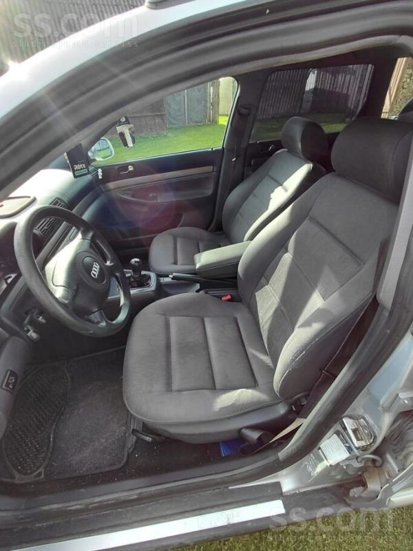 Grey Audi A4 1999 in Balvi, with an engine capacity of 1.90 L and mileage of 409 thousand km for 1550 €, photo 4 on AUTOMOTO.COM.LV