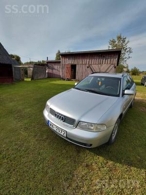 Grey Audi A4 1999 in Balvi, with an engine capacity of 1.90 L and mileage of 409 thousand km for 1550 €, photo 5 on AUTOMOTO.COM.LV