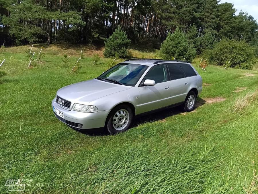 Grey Audi A4 1999 in Kaisiadorys, with an engine capacity of 1.90 L and mileage of 457 thousand km for 1350 €, photo 1 on AUTOMOTO.COM.LV