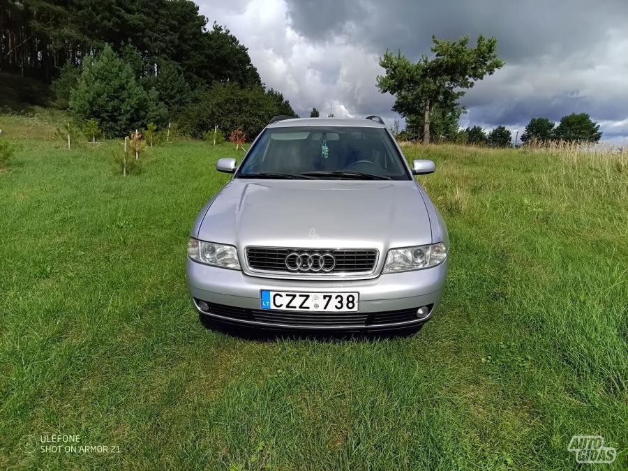 Grey Audi A4 1999 in Kaisiadorys, with an engine capacity of 1.90 L and mileage of 457 thousand km for 1350 €, photo 3 on AUTOMOTO.COM.LV