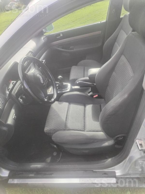 Grey Audi A4 1999 in Jelgava, with an engine capacity of 1.90 L and mileage of 0 thousand km for 1700 €, photo 7 on AUTOMOTO.COM.LV