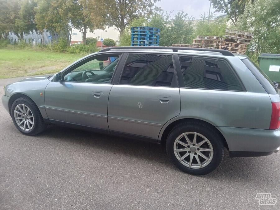 Grey Audi A4 1999 in Siauliai, with an engine capacity of 1.80 L and mileage of 260 thousand km for 1180 €, photo 7 on AUTOMOTO.COM.LV