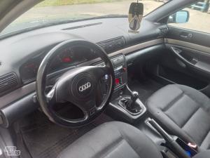Grey Audi A4 1999 in Siauliai, with an engine capacity of 1.80 L and mileage of 260 thousand km for 1180 €, photo 14 on AUTOMOTO.COM.LV