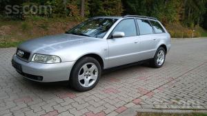 Pelēks Audi A4 1999 Ogre, ar dzinēja tilpumu 1.90 L un nobraukumu 320 tūkst. km par 2850 €, foto 4 vietnē AUTOMOTO.COM.LV