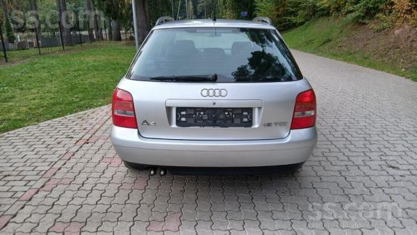Ауди А4 1999 в Огре на AUTOMOTO.COM.LV Серый Ауди А4 1999 в Огре, объемом двигателя 1.90 л и пробегом 320 тыс. км за 2850 €, фото 5 на AUTOMOTO.COM.LV