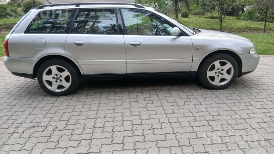 Pelēks Audi A4 1999 Ogre, ar dzinēja tilpumu 1.90 L un nobraukumu 320 tūkst. km par 2850 €, foto 8 vietnē AUTOMOTO.COM.LV