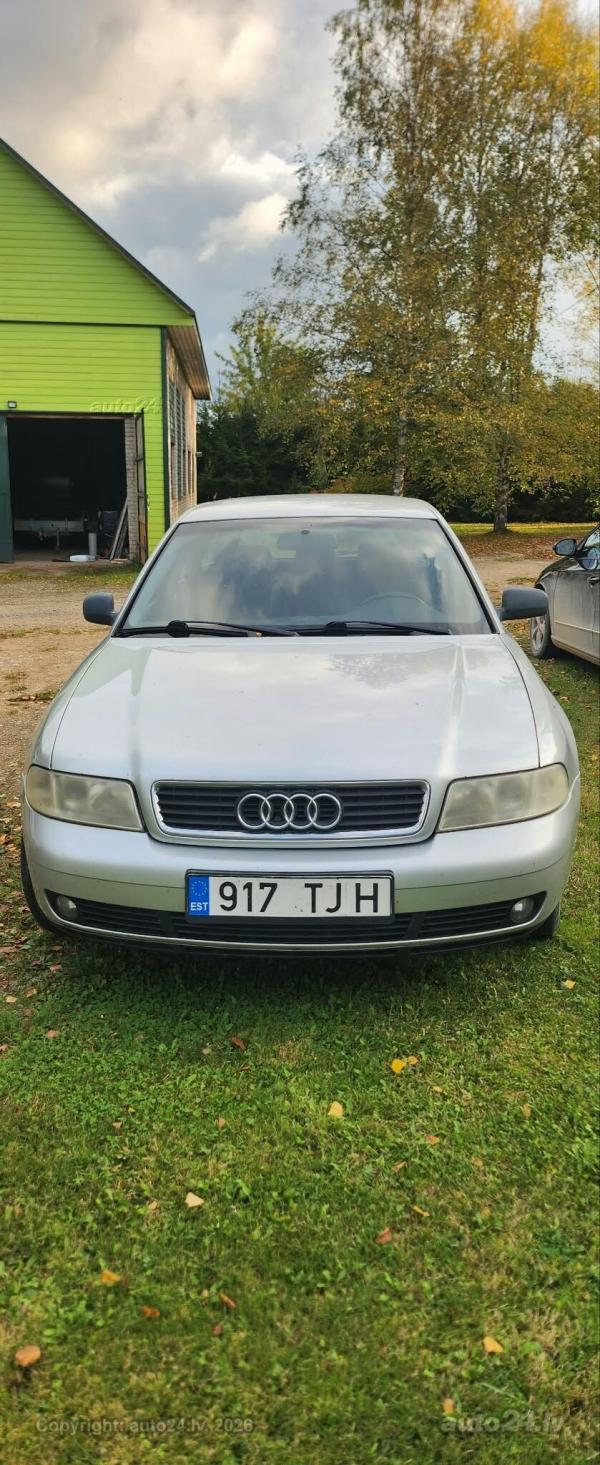 Audi A4 1999 in Polva on AUTOMOTO.COM.LV Grey Audi A4 1999 in Polva, with an engine capacity of 1.80 L and mileage of 0 thousand km for 800 €, photo 1 on AUTOMOTO.COM.LV