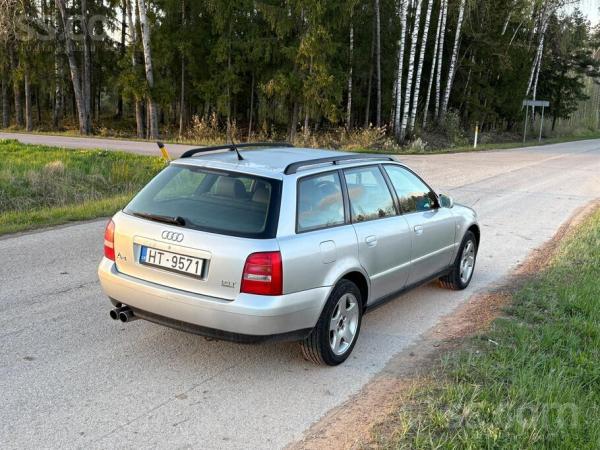 Pelēks Audi A4 2000 Rīga, ar dzinēja tilpumu 1.80 L un nobraukumu 393 tūkst. km par 2000 €, foto 2 vietnē AUTOMOTO.COM.LV