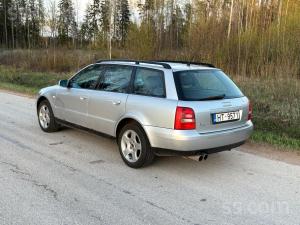 Pelēks Audi A4 2000 Rīga, ar dzinēja tilpumu 1.80 L un nobraukumu 393 tūkst. km par 2000 €, foto 3 vietnē AUTOMOTO.COM.LV