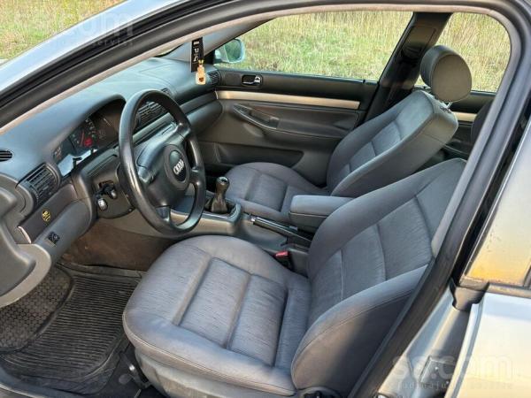 Pelēks Audi A4 2000 Rīga, ar dzinēja tilpumu 1.80 L un nobraukumu 393 tūkst. km par 2000 €, foto 5 vietnē AUTOMOTO.COM.LV