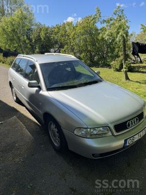 Grey Audi A4 2000 in Ventspils, with an engine capacity of 1.90 L and mileage of 289 thousand km for 3100 €, photo 2 on AUTOMOTO.COM.LV