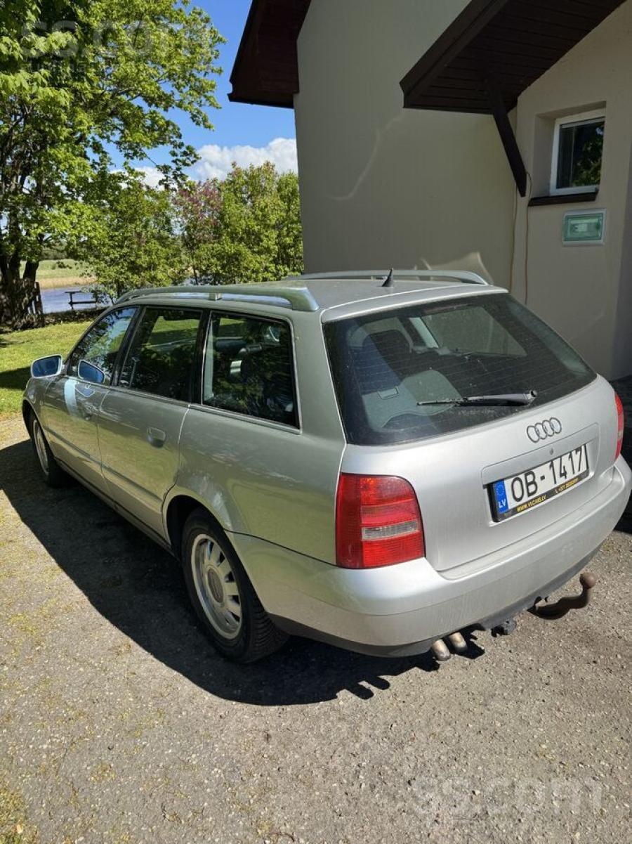 Grey Audi A4 2000 in Ventspils, with an engine capacity of 1.90 L and mileage of 289 thousand km for 3100 €, photo 3 on AUTOMOTO.COM.LV