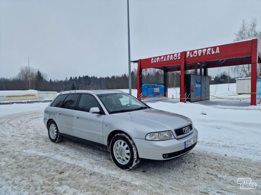 Grey Audi A4 2000 in Vilnius, with an engine capacity of 1.90 L and mileage of 35 thousand km for 1550 €, photo 2 on AUTOMOTO.COM.LV