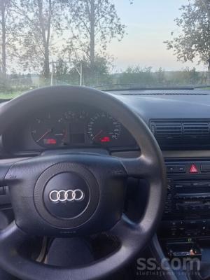 Grey Audi A4 2000 in Liepaja, with an engine capacity of 1.90 L and mileage of 370 thousand km for 500 €, photo 7 on AUTOMOTO.COM.LV