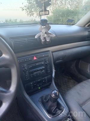 Grey Audi A4 2000 in Liepaja, with an engine capacity of 1.90 L and mileage of 370 thousand km for 500 €, photo 8 on AUTOMOTO.COM.LV