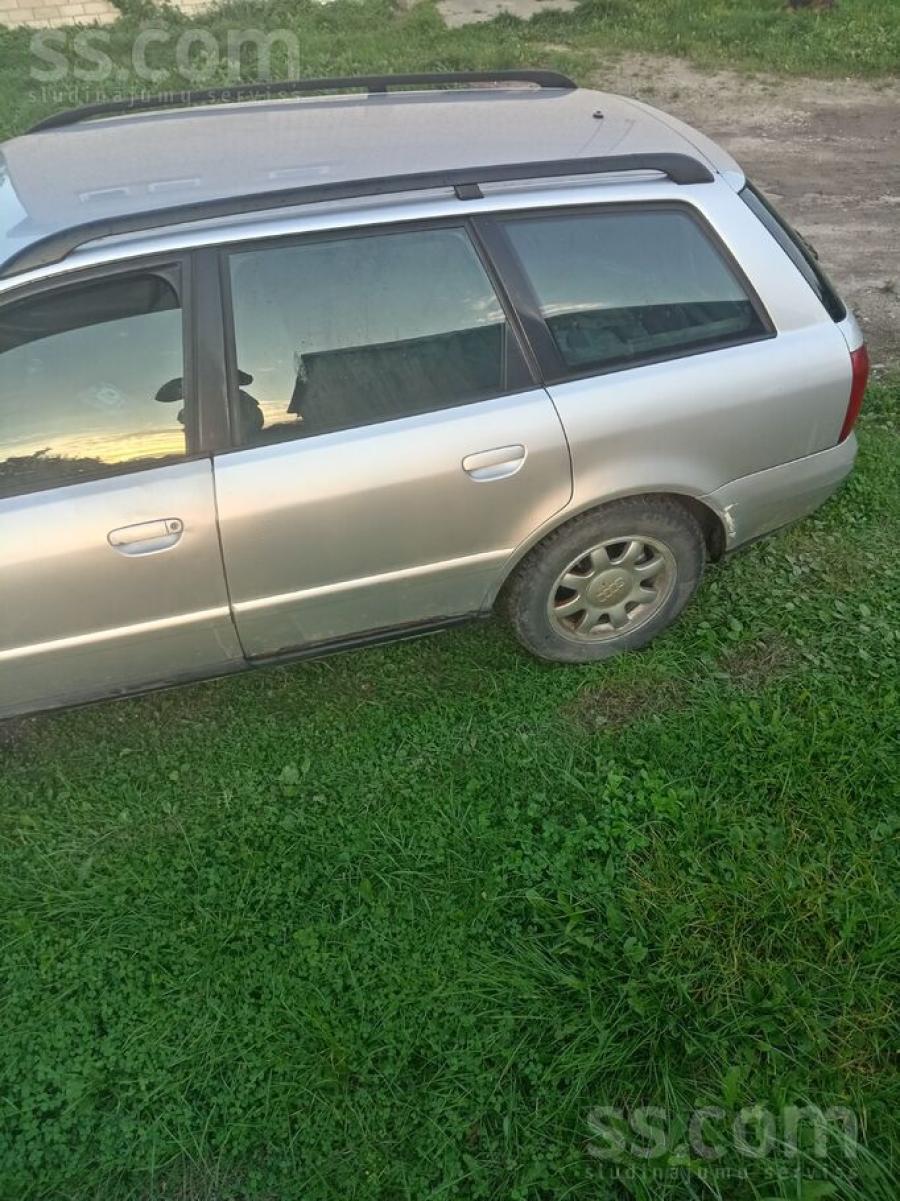 Grey Audi A4 2000 in Liepaja, with an engine capacity of 1.90 L and mileage of 370 thousand km for 500 €, photo 9 on AUTOMOTO.COM.LV