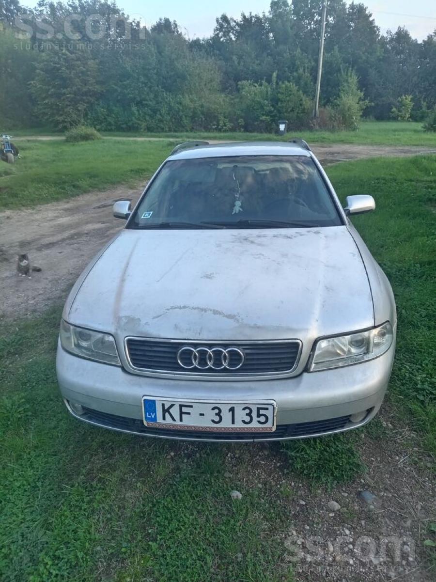 Grey Audi A4 2000 in Liepaja, with an engine capacity of 1.90 L and mileage of 370 thousand km for 500 €, photo 11 on AUTOMOTO.COM.LV