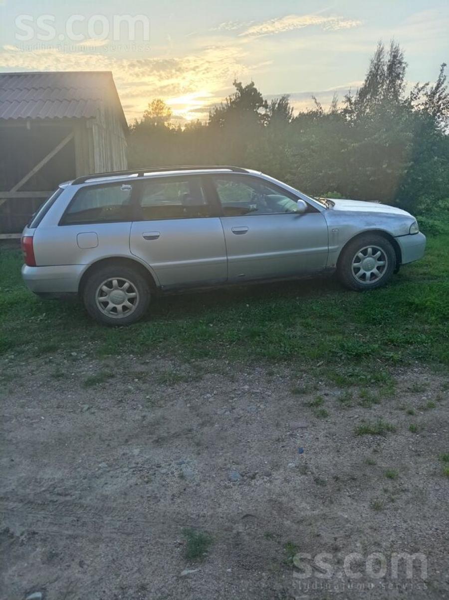 Grey Audi A4 2000 in Liepaja, with an engine capacity of 1.90 L and mileage of 370 thousand km for 500 €, photo 12 on AUTOMOTO.COM.LV