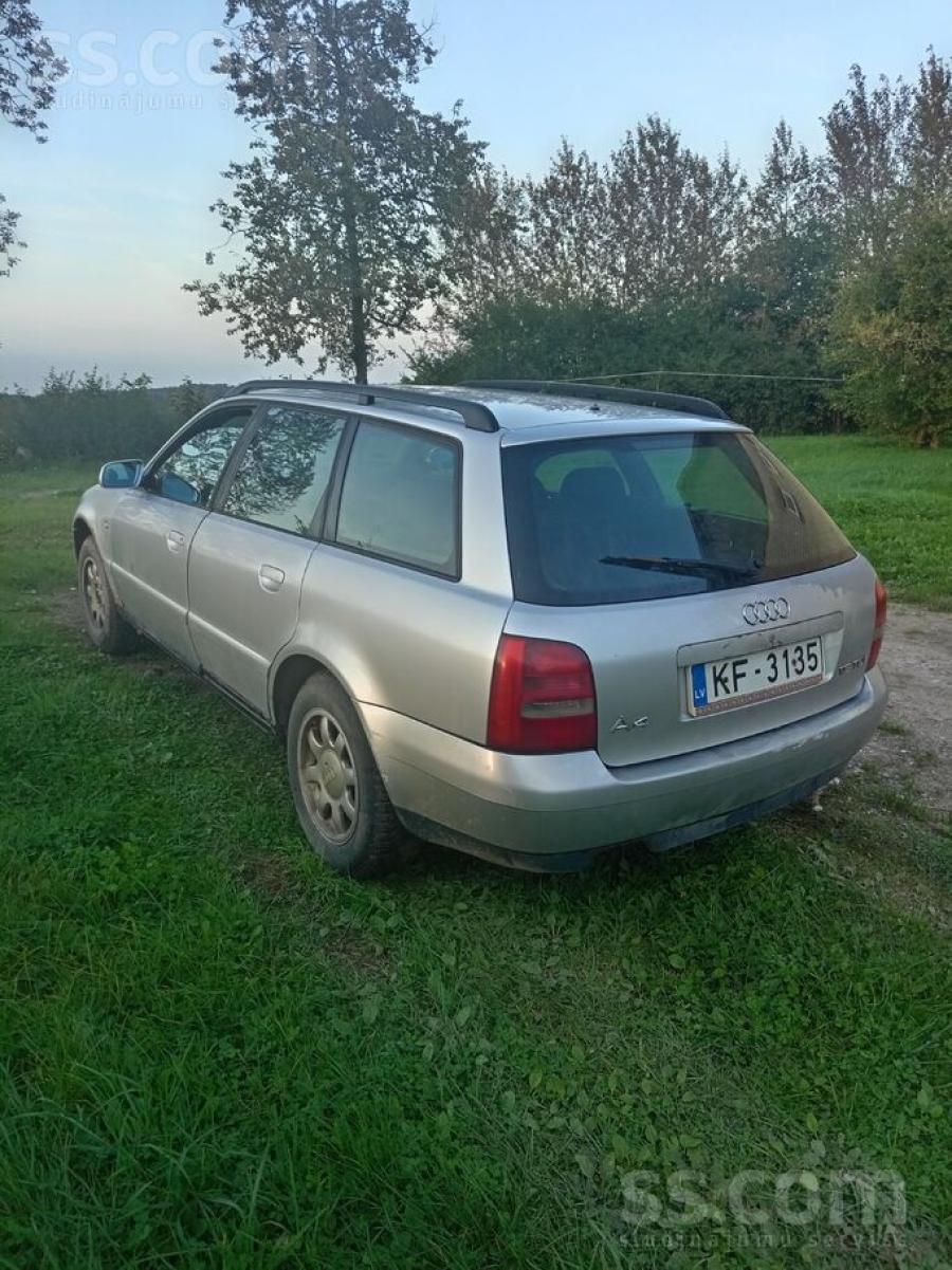 Grey Audi A4 2000 in Liepaja, with an engine capacity of 1.90 L and mileage of 370 thousand km for 500 €, photo 14 on AUTOMOTO.COM.LV