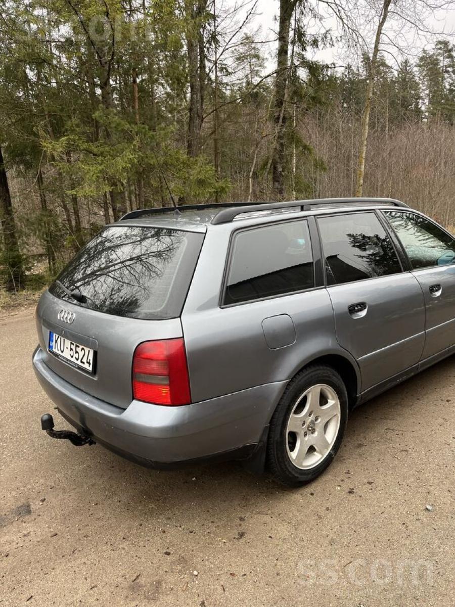Pelēks Audi A4 2000 Preiļi, ar dzinēja tilpumu 1.90 L un nobraukumu 501 tūkst. km par 1500 €, foto 4 vietnē AUTOMOTO.COM.LV