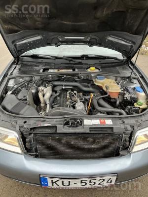 Pelēks Audi A4 2000 Preiļi, ar dzinēja tilpumu 1.90 L un nobraukumu 501 tūkst. km par 1500 €, foto 6 vietnē AUTOMOTO.COM.LV