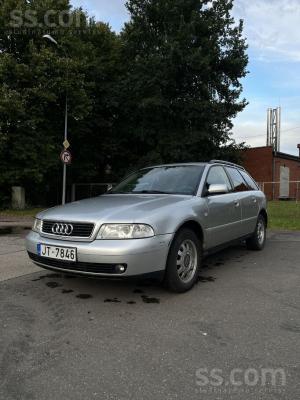 Pelēks Audi A4 2000 Ludza, ar dzinēja tilpumu 1.90 L un nobraukumu 270 tūkst. km par 1250 €, foto  vietnē AUTOMOTO.COM.LV