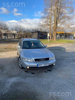 Pelēks Audi A4 2000 Aizkraukle, ar dzinēja tilpumu 1.90 L un nobraukumu 375 tūkst. km par 1600 €, foto 3 vietnē AUTOMOTO.COM.LV