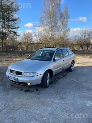 Pelēks Audi A4 2000 Aizkraukle, ar dzinēja tilpumu 1.90 L un nobraukumu 375 tūkst. km par 1600 €, foto 4 vietnē AUTOMOTO.COM.LV