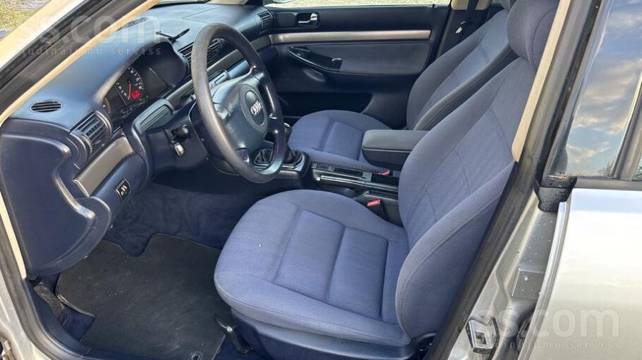 Grey Audi A4 2000 in Rezekne, with an engine capacity of 1.90 L and mileage of 270 thousand km for 1850 €, photo 7 on AUTOMOTO.COM.LV