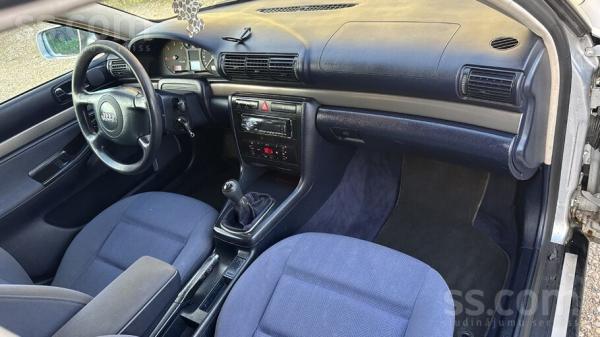 Pelēks Audi A4 2000 Rēzekne, ar dzinēja tilpumu 1.90 L un nobraukumu 270 tūkst. km par 1850 €, foto 9 vietnē AUTOMOTO.COM.LV