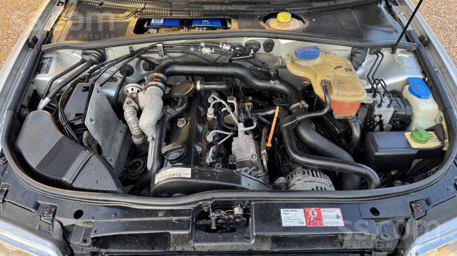 Grey Audi A4 2000 in Rezekne, with an engine capacity of 1.90 L and mileage of 270 thousand km for 1850 €, photo 16 on AUTOMOTO.COM.LV
