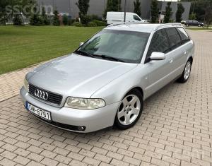 Grey Audi A4 2000 in Riga, with an engine capacity of 1.90 L and mileage of 347 thousand km for 2550 €, photo  on AUTOMOTO.COM.LV