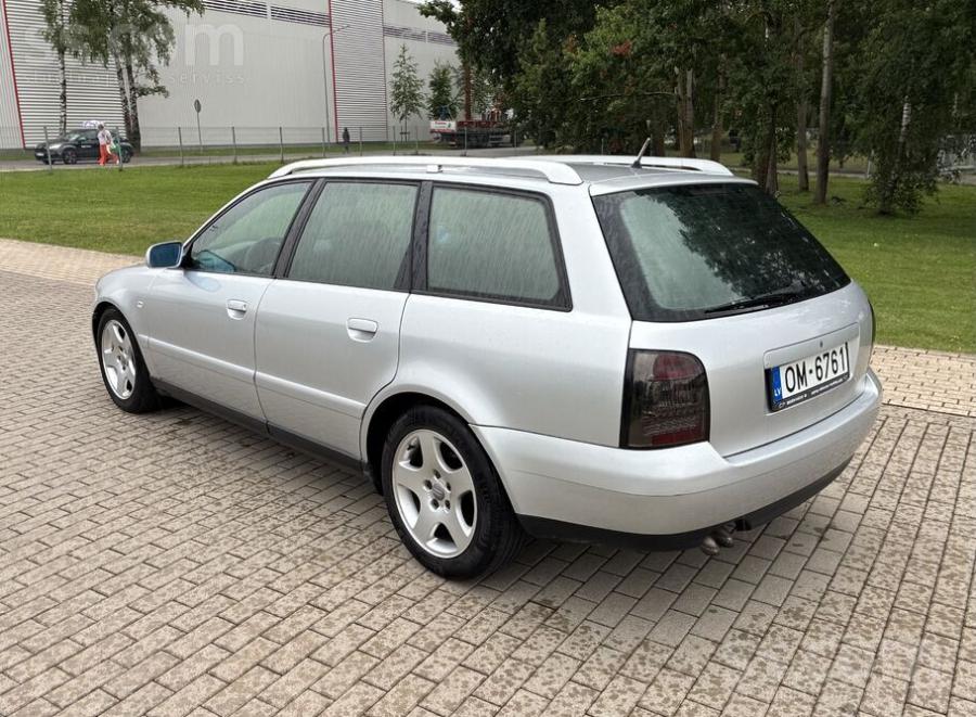Grey Audi A4 2000 in Riga, with an engine capacity of 1.90 L and mileage of 347 thousand km for 2550 €, photo 5 on AUTOMOTO.COM.LV