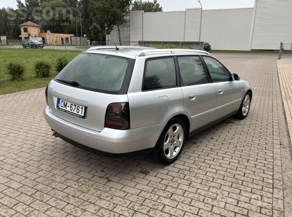 Grey Audi A4 2000 in Riga, with an engine capacity of 1.90 L and mileage of 347 thousand km for 2550 €, photo 5 on AUTOMOTO.COM.LV