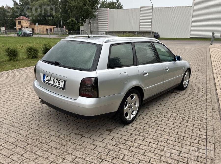 Grey Audi A4 2000 in Riga, with an engine capacity of 1.90 L and mileage of 347 thousand km for 2550 €, photo 6 on AUTOMOTO.COM.LV