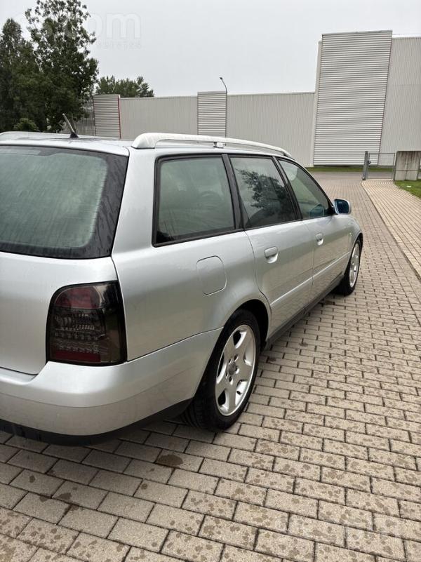 Grey Audi A4 2000 in Riga, with an engine capacity of 1.90 L and mileage of 347 thousand km for 2550 €, photo 8 on AUTOMOTO.COM.LV