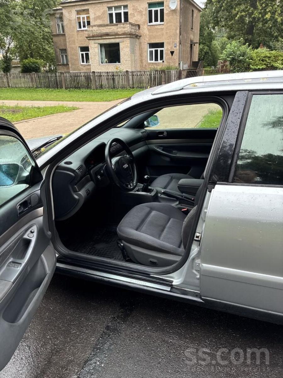 Grey Audi A4 2000 in Riga, with an engine capacity of 1.90 L and mileage of 347 thousand km for 2550 €, photo 16 on AUTOMOTO.COM.LV