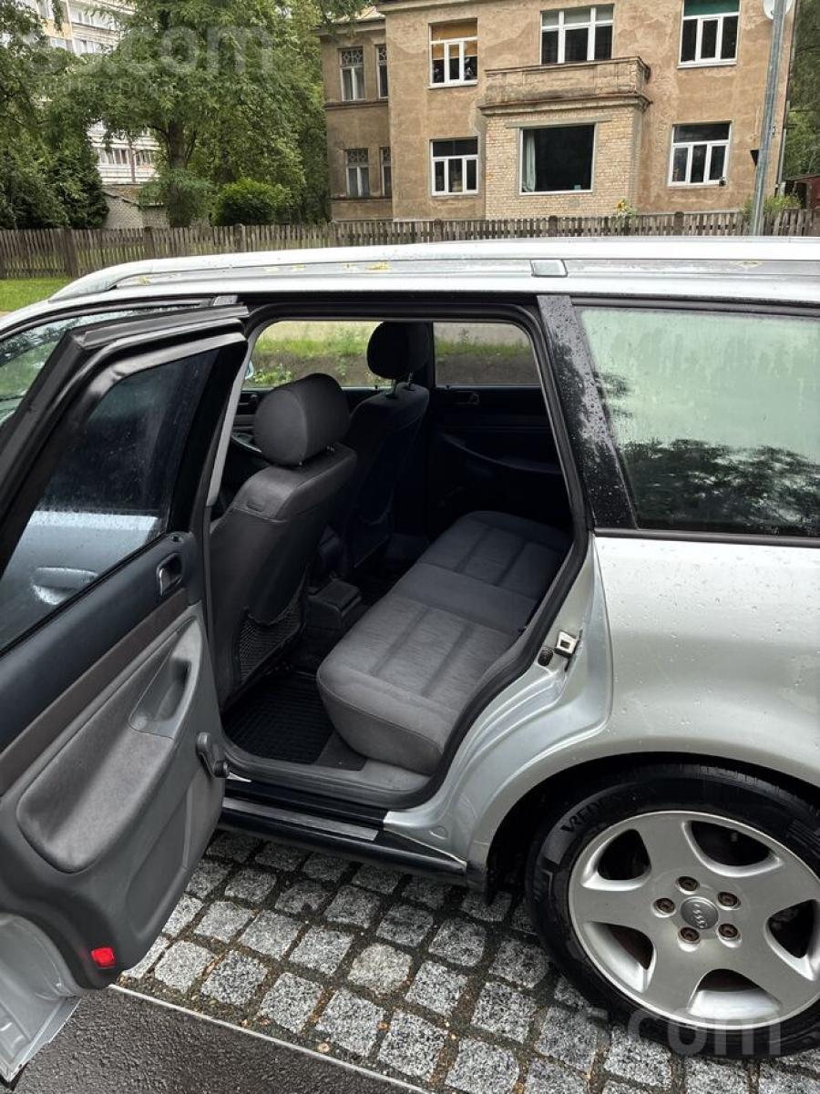 Grey Audi A4 2000 in Riga, with an engine capacity of 1.90 L and mileage of 347 thousand km for 2550 €, photo 20 on AUTOMOTO.COM.LV