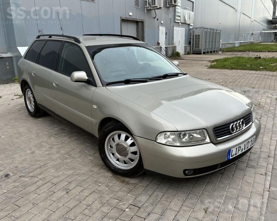 Pelēks Audi A4 2000 Rīga, ar dzinēja tilpumu 1.90 L un nobraukumu 350 tūkst. km par 2550 €, foto 3 vietnē AUTOMOTO.COM.LV
