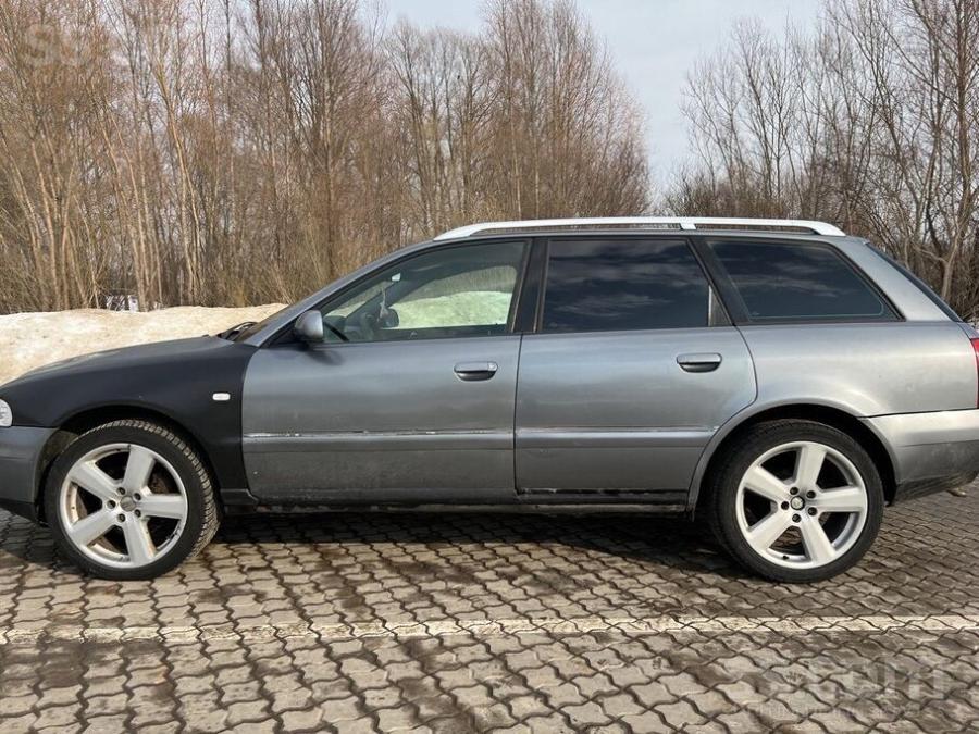Grey Audi A4 2000 in Jelgava, with an engine capacity of 1.90 L and mileage of 506 thousand km for 1500 €, photo 3 on AUTOMOTO.COM.LV