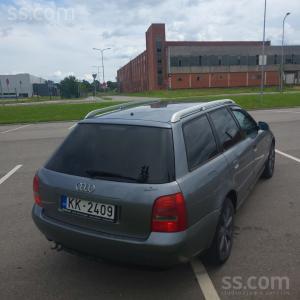 Grey Audi A4 2001 in Valmiera, with an engine capacity of 1.90 L and mileage of 442 thousand km for 950 €, photo 2 on AUTOMOTO.COM.LV