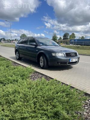 Grey Audi A4 2001 in Rezekne, with an engine capacity of 1.90 L and mileage of 305 thousand km for 1950 €, photo 5 on AUTOMOTO.COM.LV