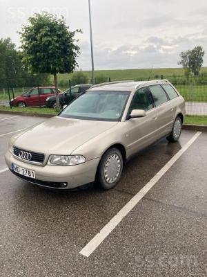 Grey Audi A4 2001 in Riga, with an engine capacity of 1.90 L and mileage of 397 thousand km for 1100 €, photo 1 on AUTOMOTO.COM.LV