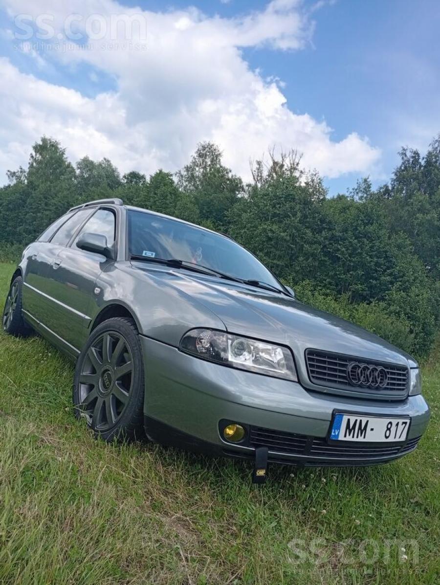 Grey Audi A4 2001 in Bauska, with an engine capacity of 1.90 L and mileage of 365 thousand km for 3100 €, photo 2 on AUTOMOTO.COM.LV