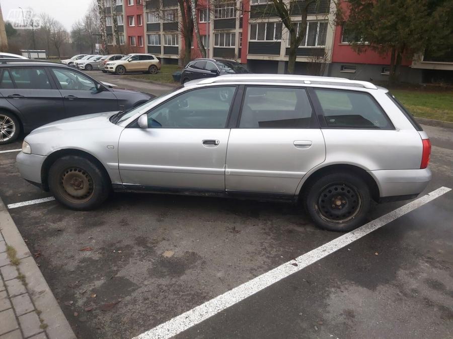 Grey Audi A4 2001 in Utena, with an engine capacity of 1.90 L and mileage of 420 thousand km for 799 €, photo 5 on AUTOMOTO.COM.LV