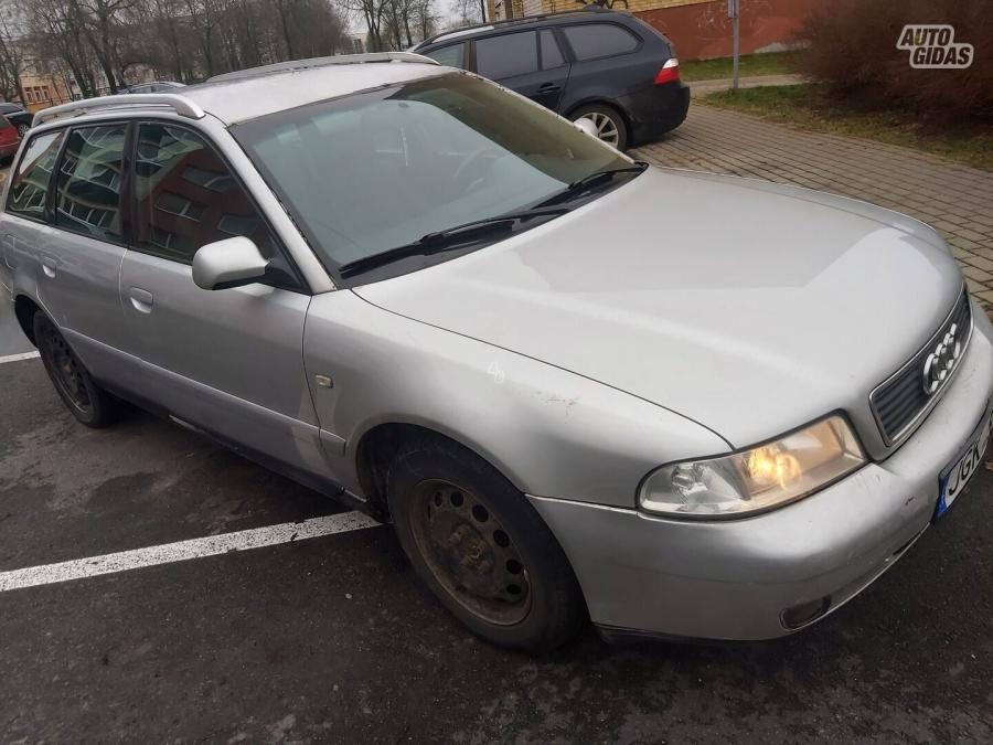 Grey Audi A4 2001 in Utena, with an engine capacity of 1.90 L and mileage of 420 thousand km for 799 €, photo 8 on AUTOMOTO.COM.LV